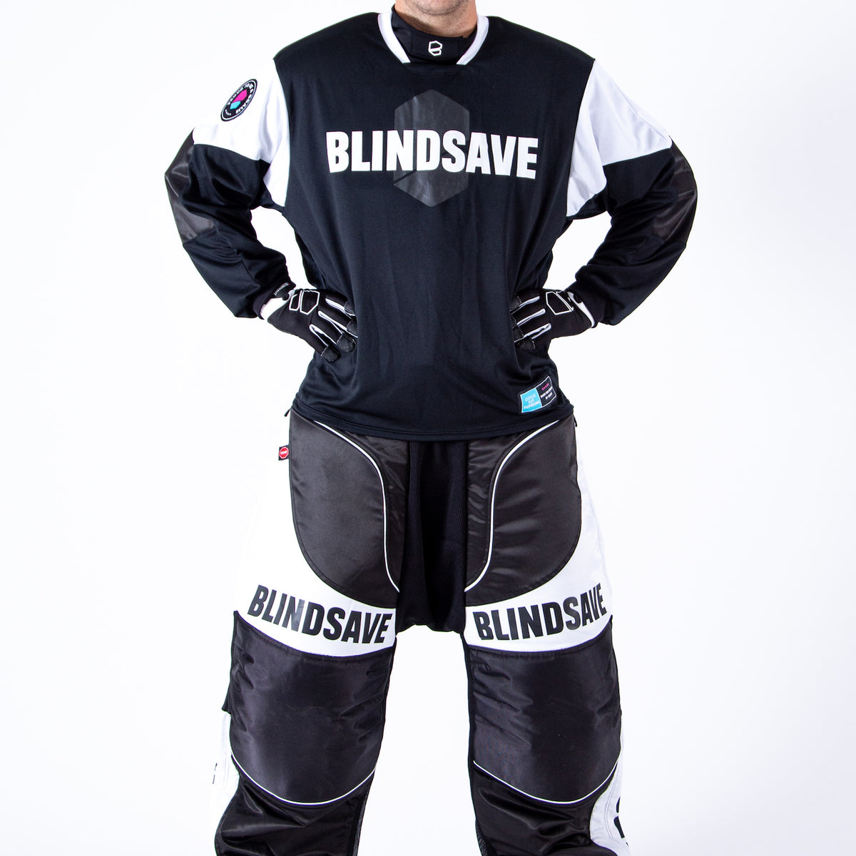 Blindsave Supreme Målvaktsställ Black/White 20/21 – Ongoal